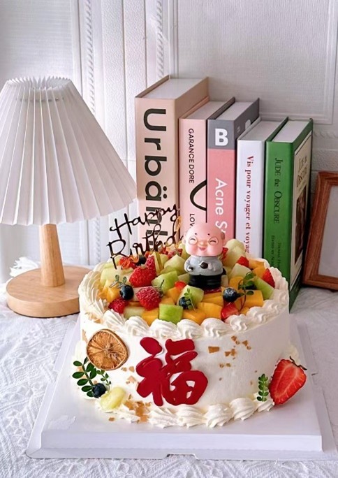 Manly Cake 2 - De Taste - Custom Cakes Singapore